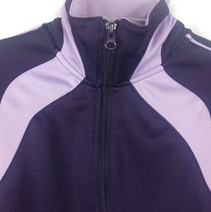 Athletic Works | Jackets & Coats | Athletic Works Purple Zip Up Workout ...